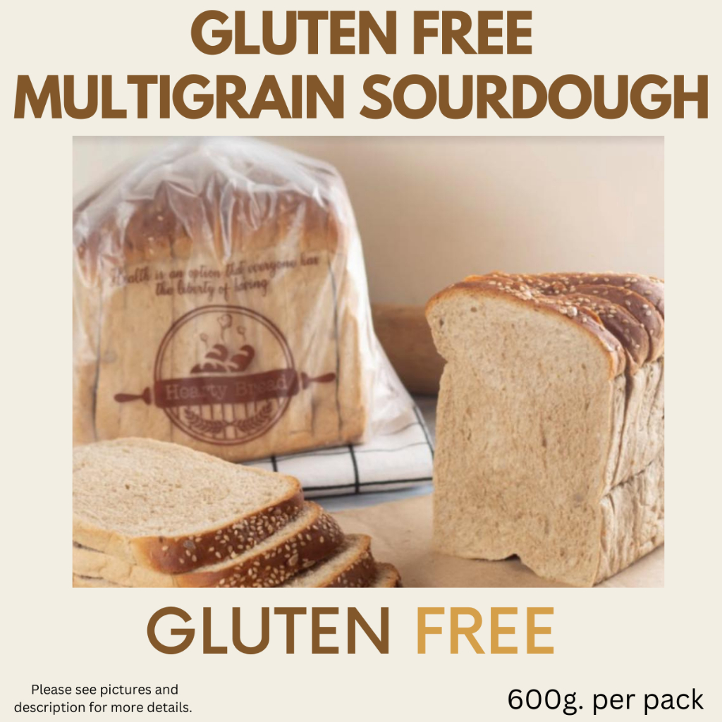 Multigrain Sourdough Loaf- 6pcs/pack - Healthier Bread/Sugar Free ...