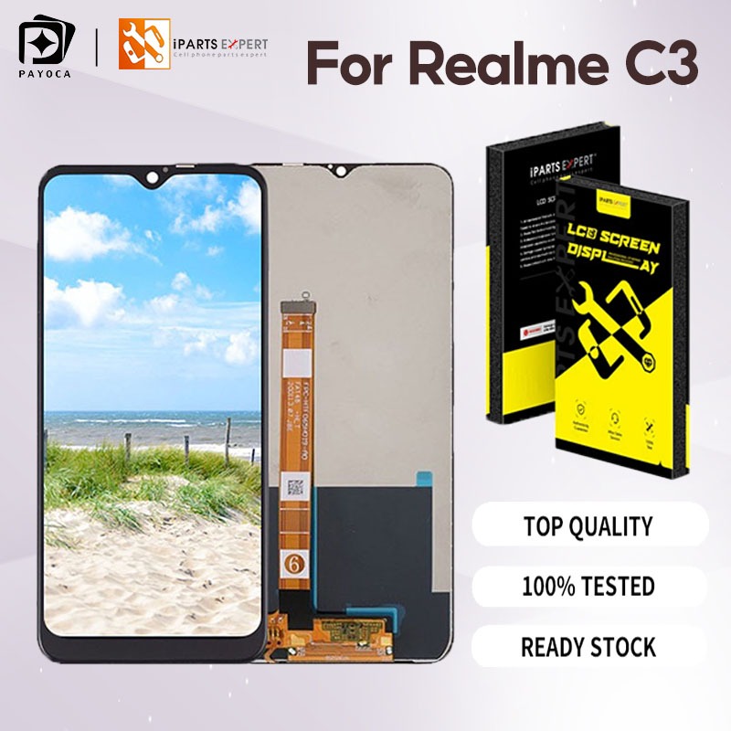 LCD For OPPO Realme C3 Realme 5i Realme 6i Lcd With Frame Replacement ...