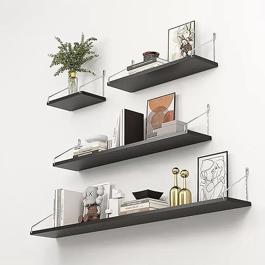 3pcs Wooden Shelf Wall BookShelf Floating Hanging Shelves Home ...