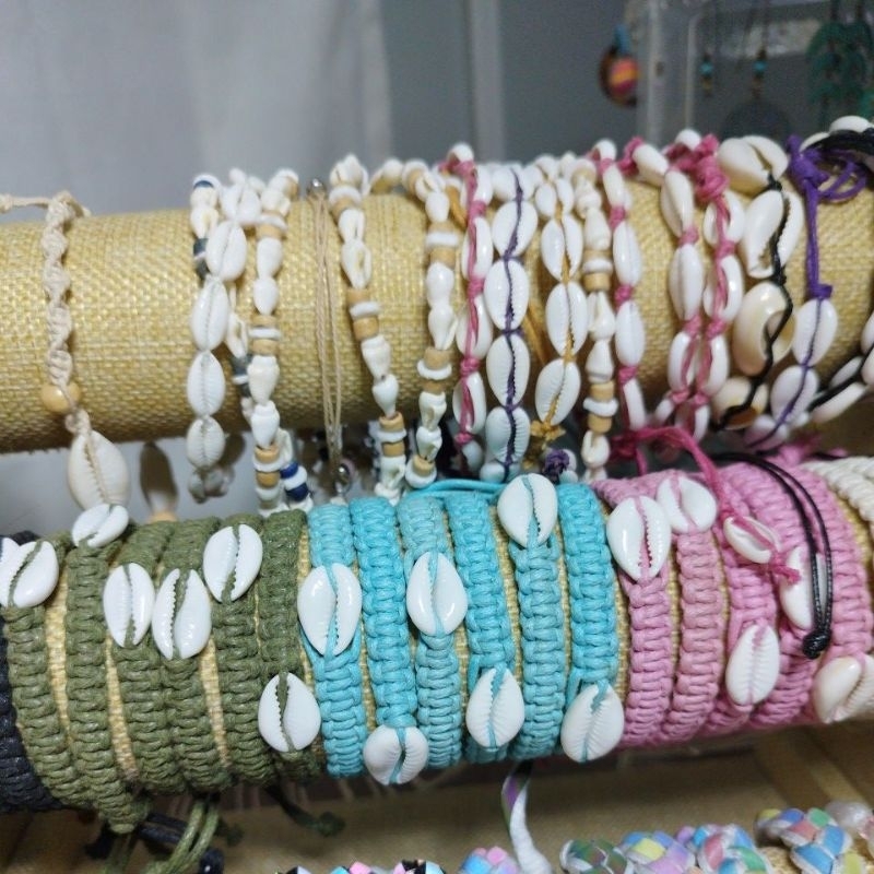 Shell Anklets and Bracelets Handmade from Cebu | Shopee Philippines