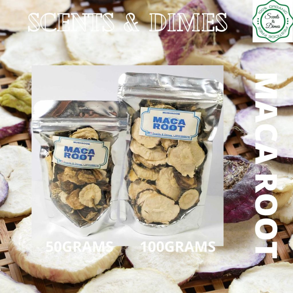 SD DRIED ORGANIC BLACK MACA ROOT SLICES TEA | Shopee Philippines
