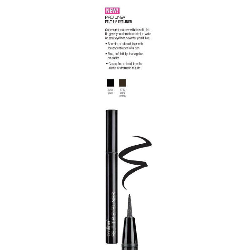 WET N WILD MEGA LINER PROLINE (DARK BROWN AND BLACK) | Shopee Philippines
