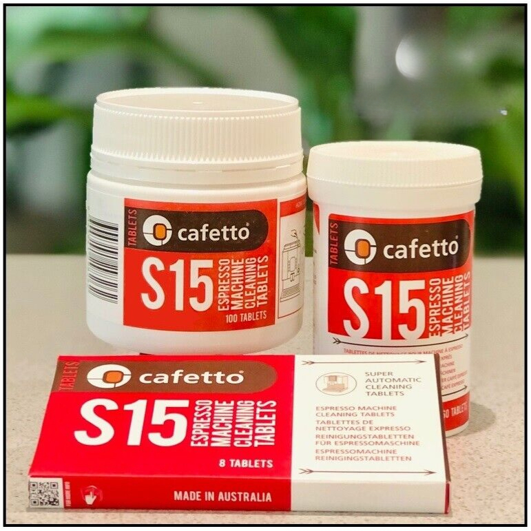 Cafetto S15 High Performance Espresso Machine Cleaning Tablets | Shopee ...