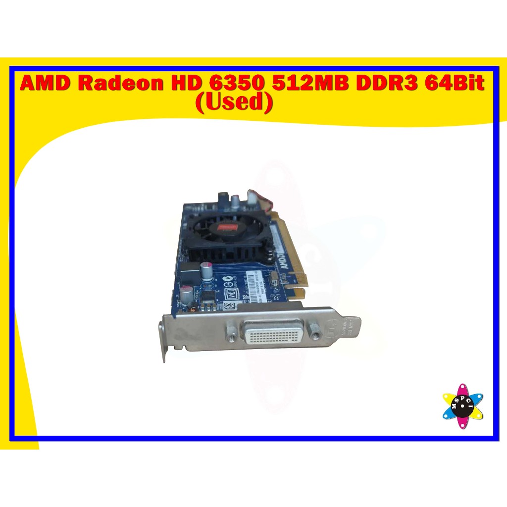 AMD Radeon HD 6350 256MB DDR3 64Bit Graphics Card DMS - 59 interface ...