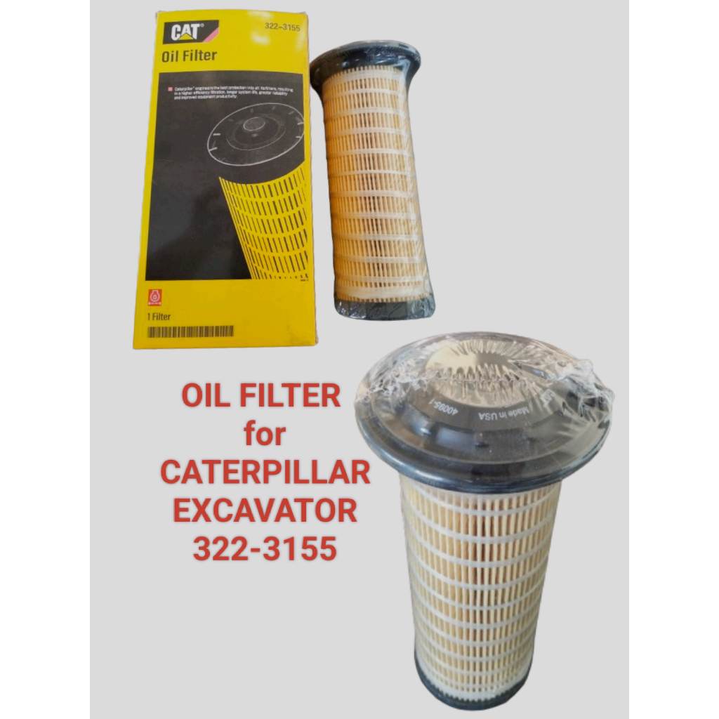 OIL FILTER FOR CATERPILLAR (322-3155) | Shopee Philippines