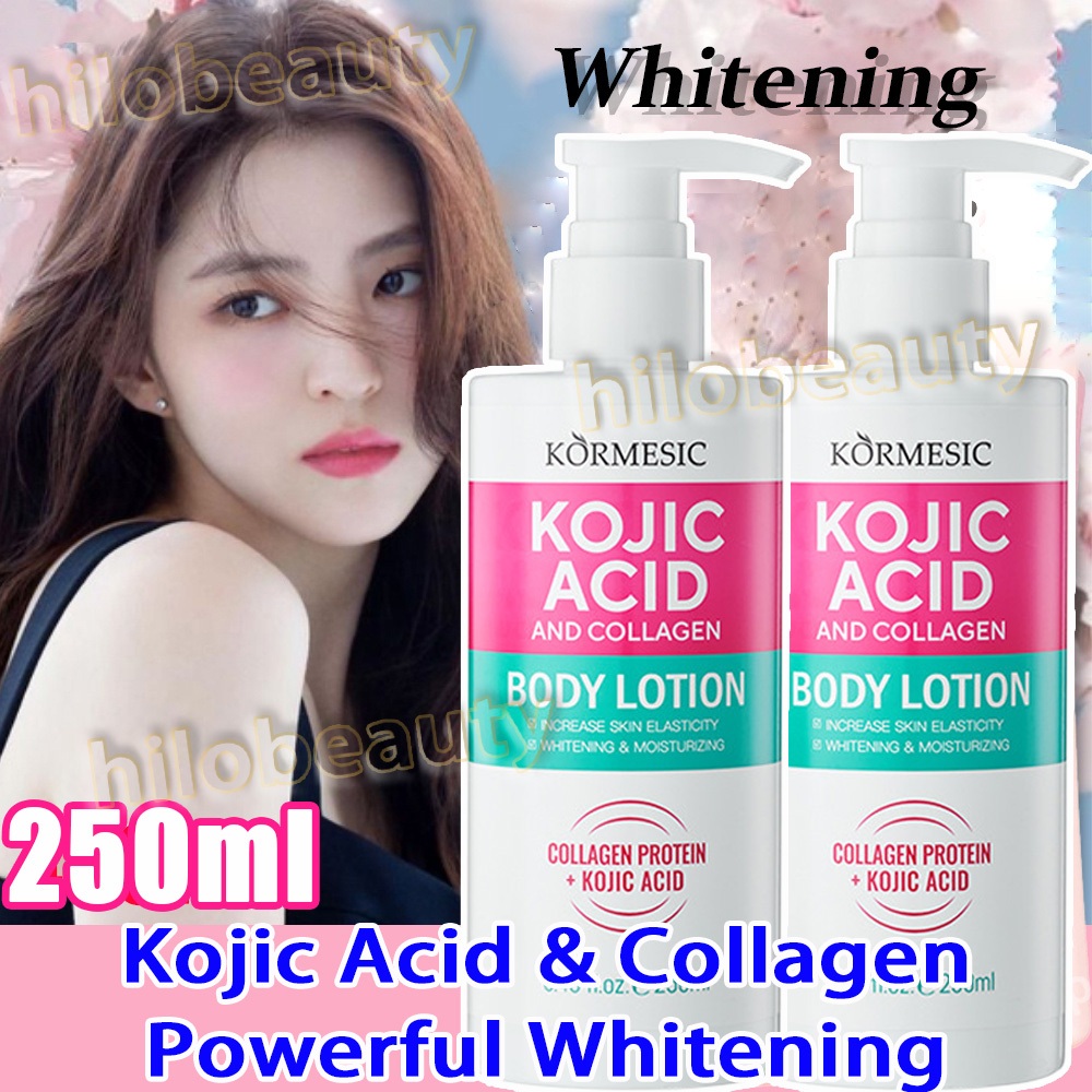 Collagen Kojic Acid Whitening Body Lotion Brighten Skin Skincare Remove ...