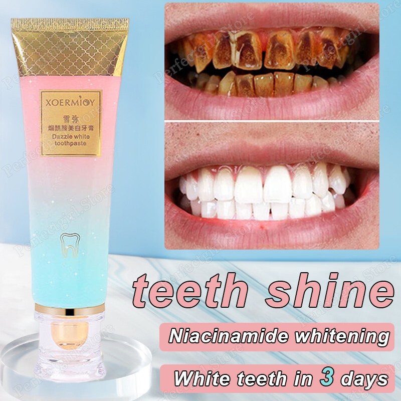 Niacinamide Toothpaste Aquacool Whitening Toothpaste Remove Plaque Oral ...