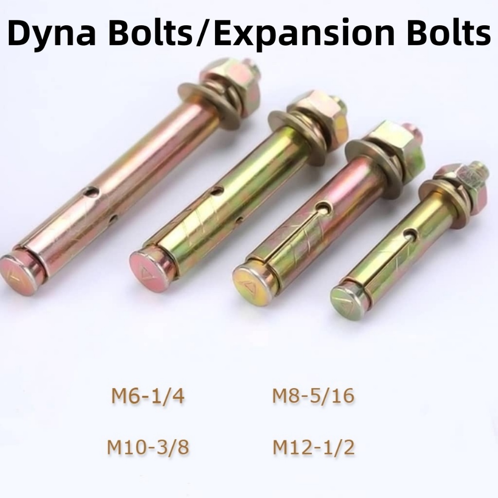 DYNA Bolt/Expansion Anchor 1/4"/ 5/16"/ 3/8"/ 1/2" (sold separately ...
