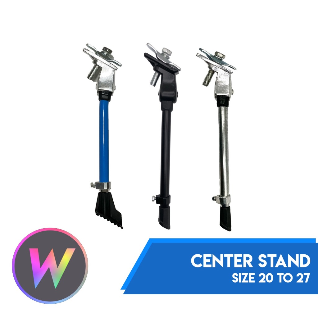 Center Kickstand for MTB and BMX Bike Size 20, 22, 24, 26, 27 Bike ...