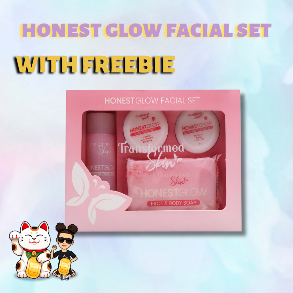 Honest Glow Facial Set Transformed Skin Set, by: Dave Villanueva ...