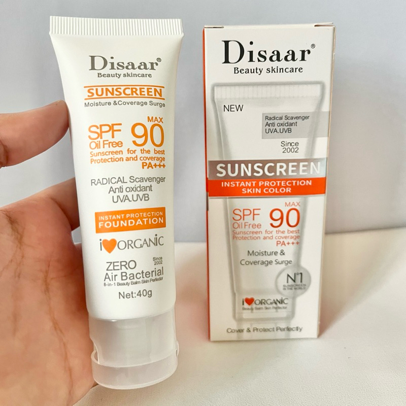 40g Disaar SPF90 Oil Control Sunscreen | Shopee Philippines