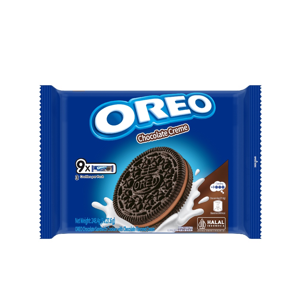 Oreo Chocolate Sandwich Cookie Multipack 27.6Gx9S | Shopee Philippines