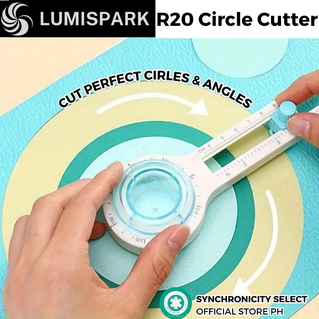 R20 Circle Cutter Adjustable Round Shaped Angle Cutter 16cm Diameter ...