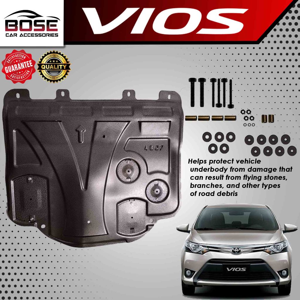 Skid Plate for Toyota Vios 2014 - 2018 Model Undercover Chassis Engine ...