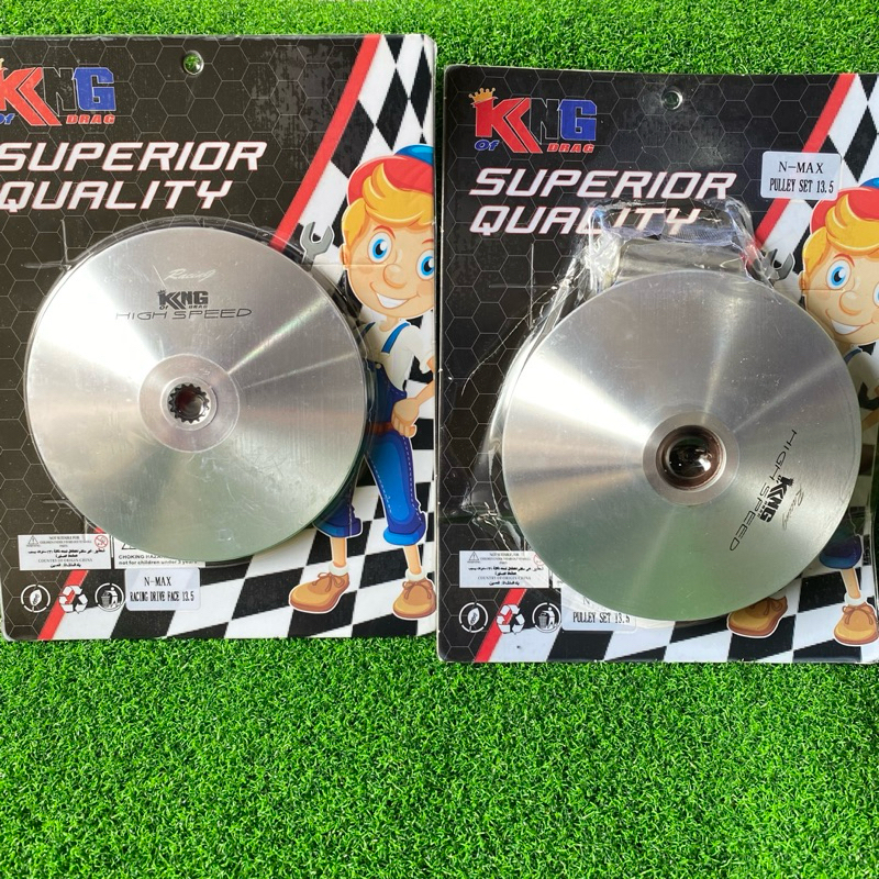 King of drag Pulley set 13.5 And Racing Drive face 13.5 Nmax v1 ...