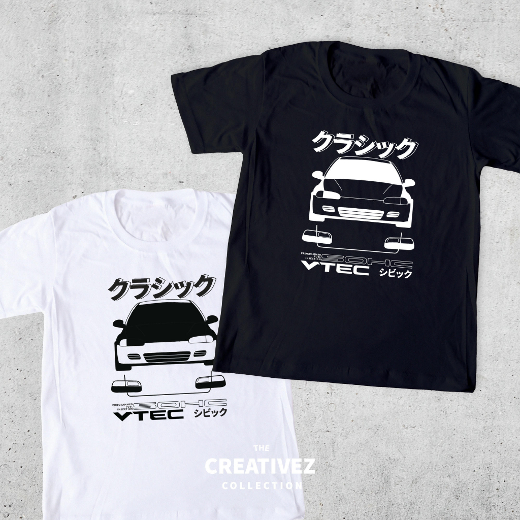 EG Civic Sohc Vtec Shirt | Shopee Philippines