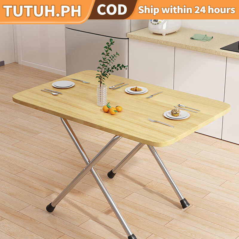 ⚡COD⚡Folding Dining Table Portable Desk Computer Table MultiPurpose ...