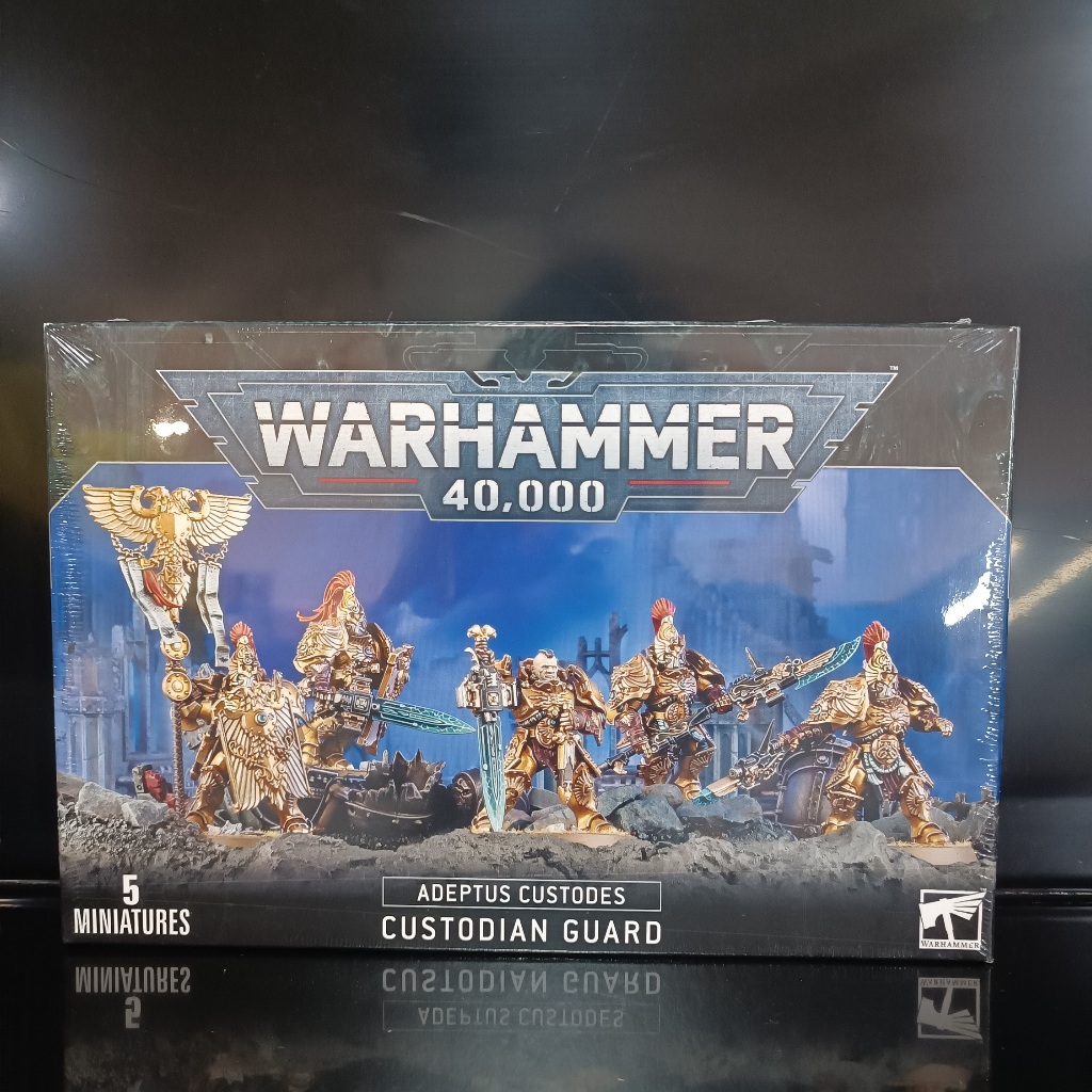 Games Workshop Warhammer 40,000 01-07 ADEPTUS CUSTODES: CUSTODIAN GUARD ...