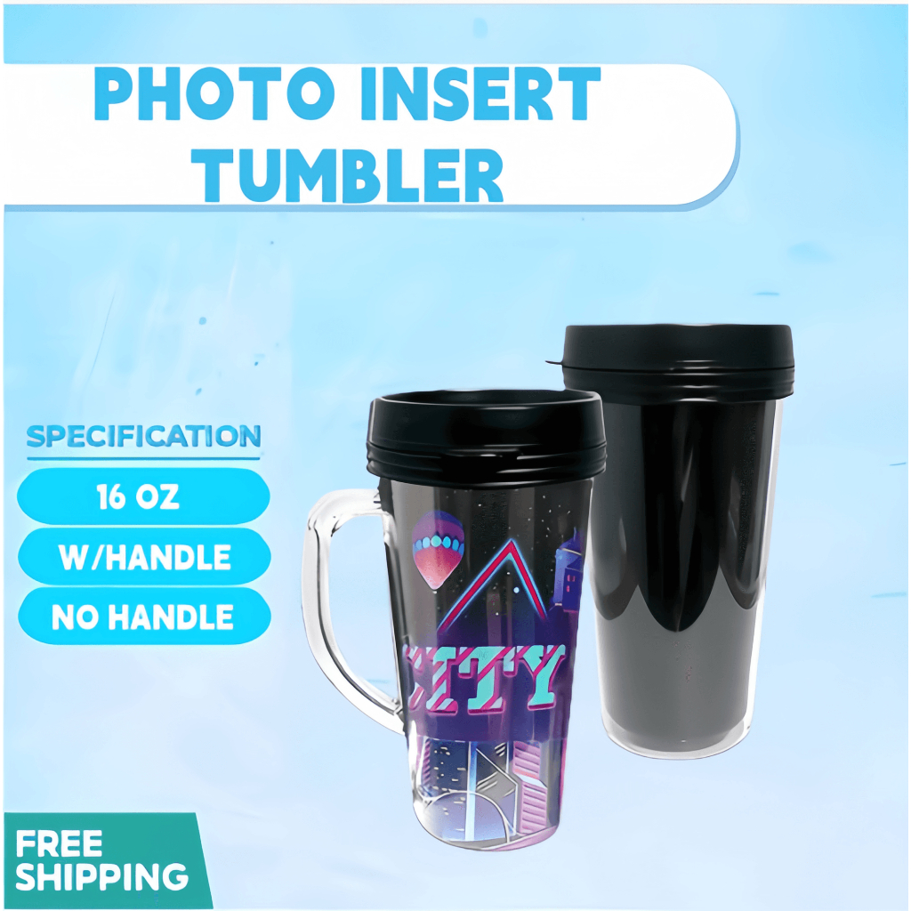 Photo Insert Tumbler 16oz with Handle and No Handle | Shopee Philippines