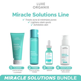 LUXE ORGANIX Miracle Solutions Line Bundle | Shopee Philippines