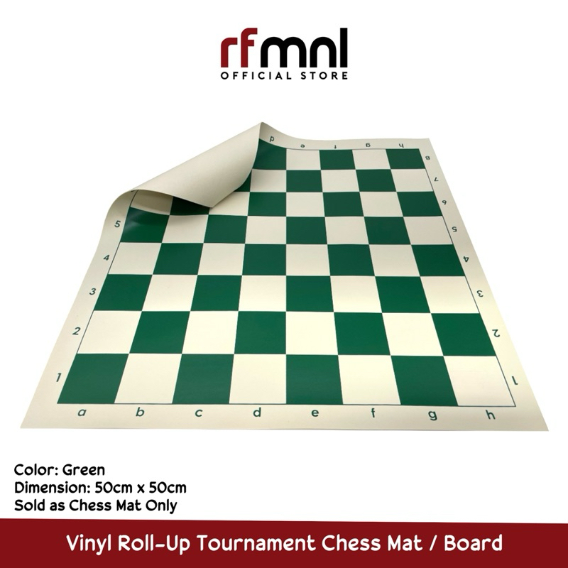 Verza Roll Type Tournament Chess Mat Only 50cm x 50cm | Shopee Philippines