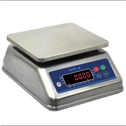 Super-6 Waterproof IP68 Stainless Steel 6kg Counting Scale Digital ...