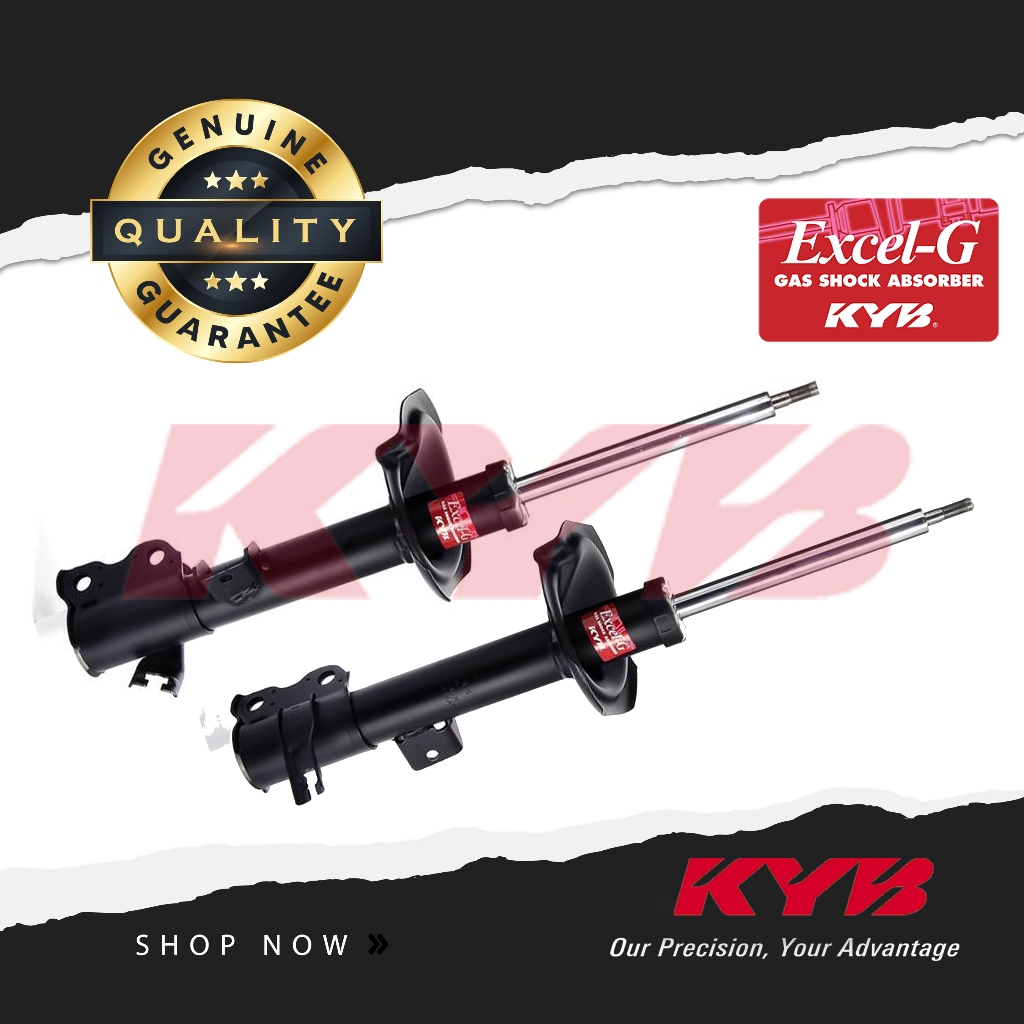 KYB KAYABA (2pcs) Excel-G Shock Absorber for Nissan X-Trail 2003-2010 ...
