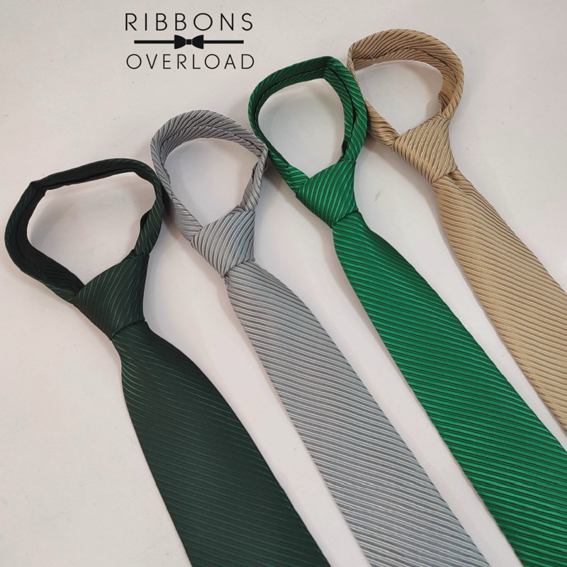 Regular Striped Necktie (Standard Size) MANUAL TIE | Shopee Philippines