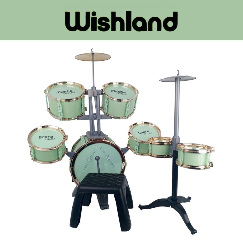 Jammer Drum Set Ages 3+ Percussion Instruments Musical Gift For Kids by ...