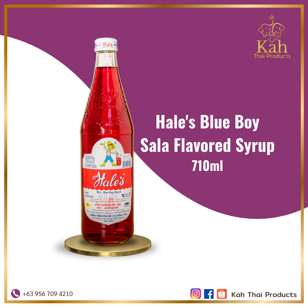 Hale's Blue Boy, Max of 6, Sala Syrup, Hale, Hales, Pink Milk, Sotus ...