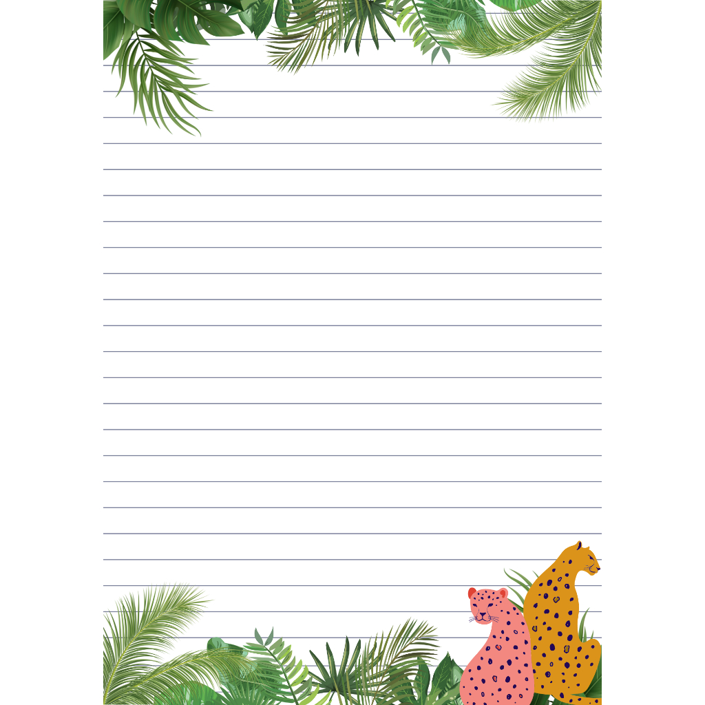 PART 8 | BORDER | LETTER WRITING PAPER | STATIONARY | MINISTRY ...