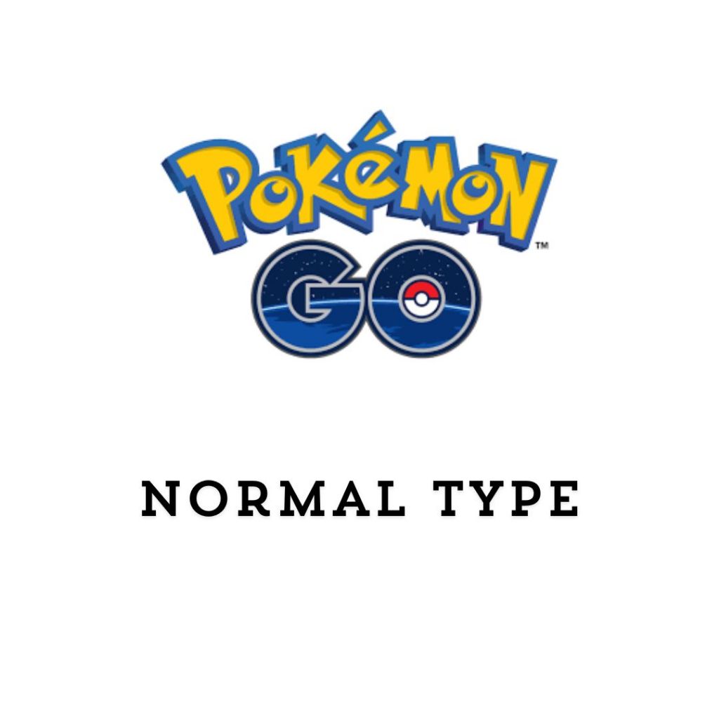 Pokemon Go - Normal Type Non Holo | Shopee Philippines