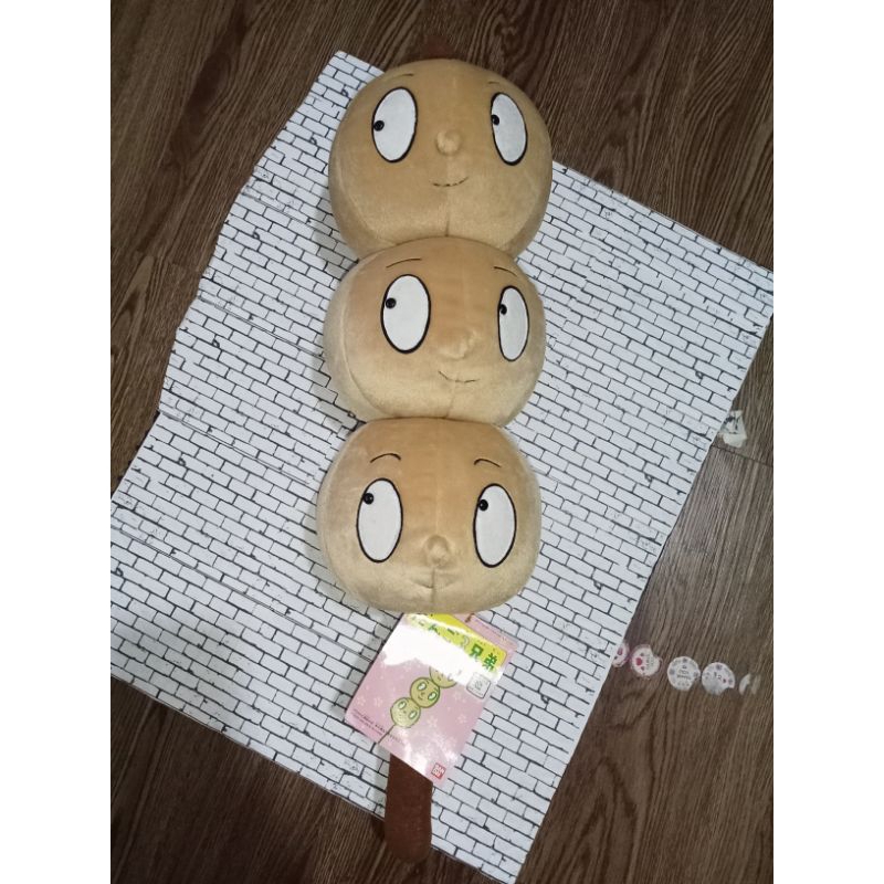 Vintage Bandai Dango San Kyouda The 3 DANGO BROTHERS plush stuffed toys ...