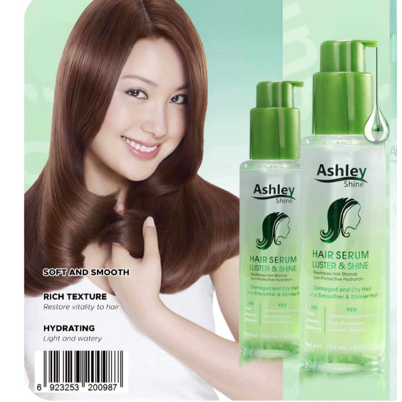 Ashley SHINE hair SERUM Luster and Shine 120ml | Shopee Philippines