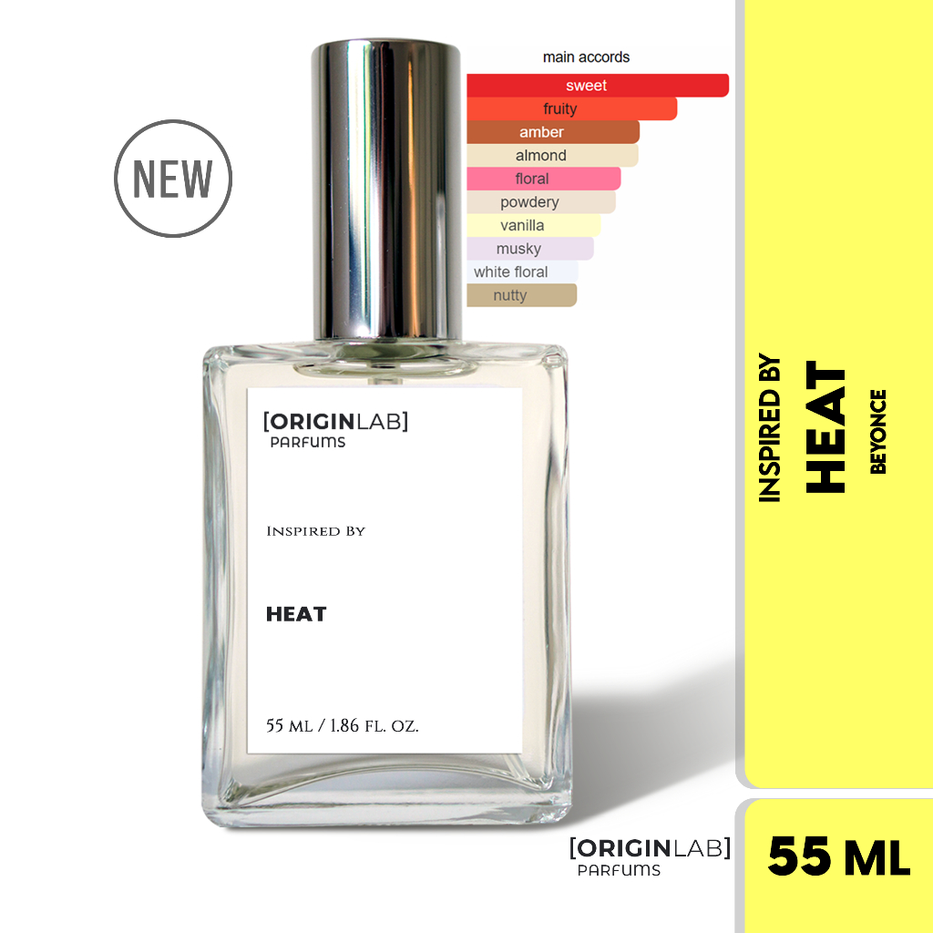 HEAT Beyonce Inspired Perfume ORIGINLAB 30% Oil Rich Fragrance ...