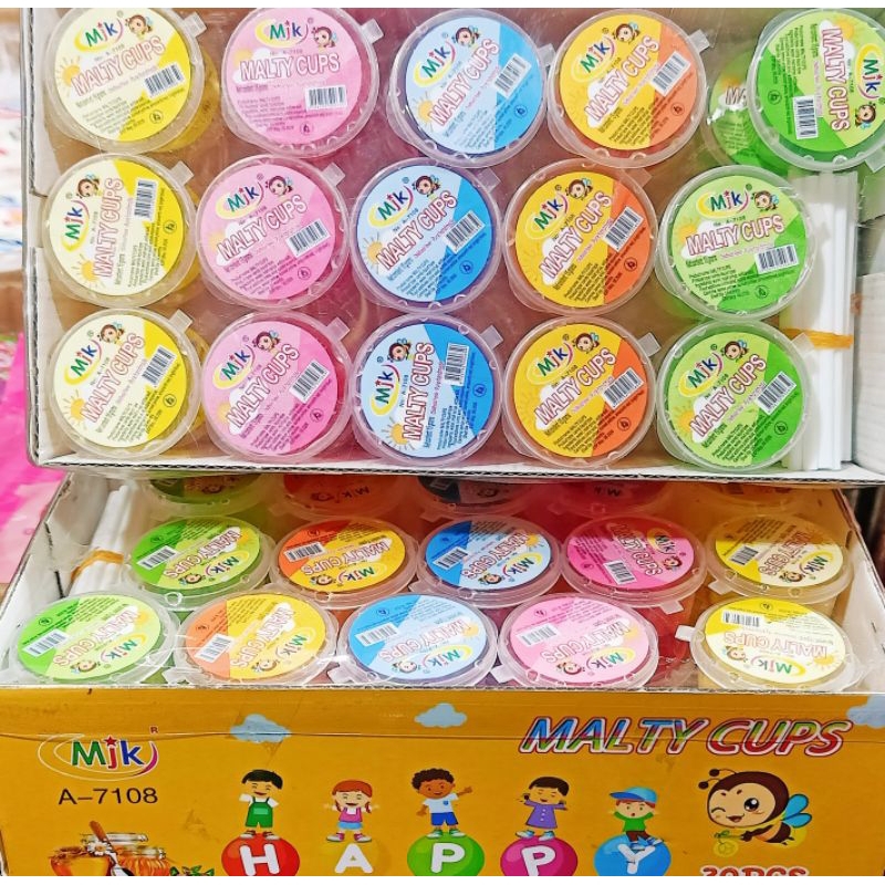 MALTY CUPS | FRUIT JAM CANDY | SUNDOT KULANGOT | 30 PIECES | Shopee ...