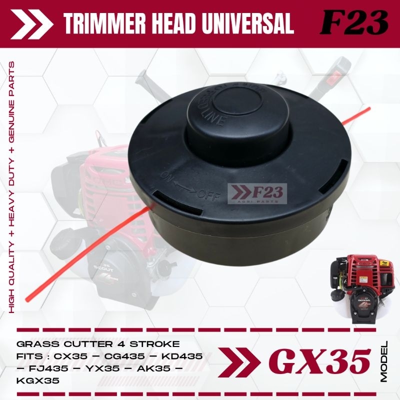Universal Trimmer Head Gx35, Td40, Ec04, 411 Grass Cutter | Shopee ...