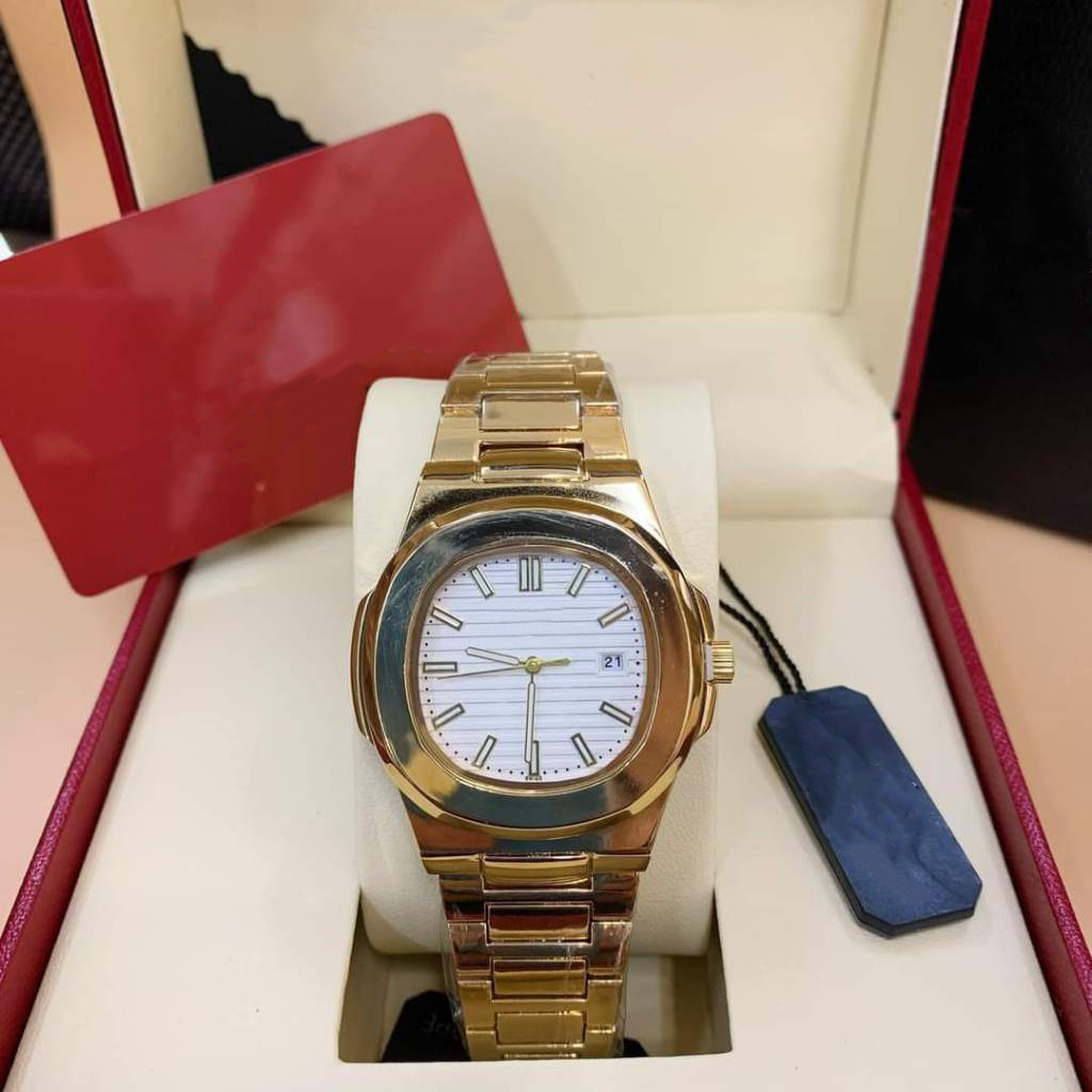 Luxury watch For Men Women Waterproof Stainless steel Relo Gold Mens ...