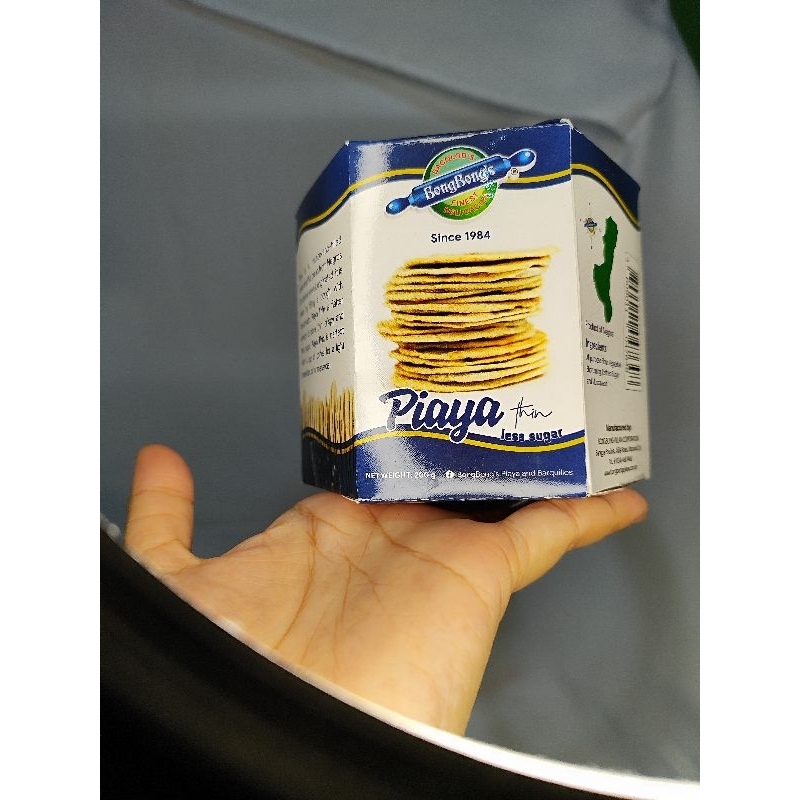 Piaya Thin Low Sugar Bongbongs 200g | Shopee Philippines