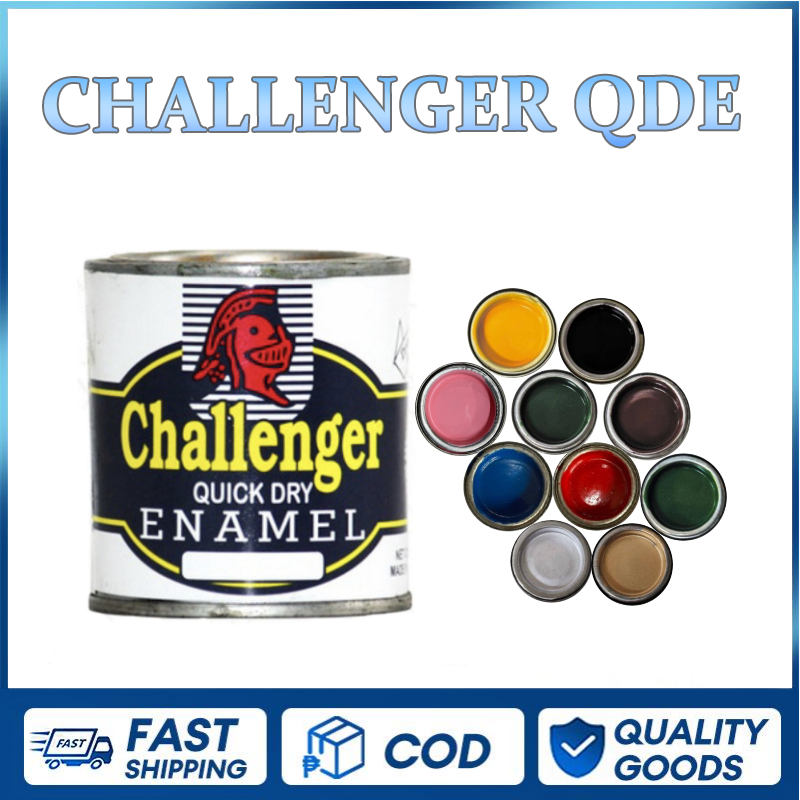 12can Challenger QDE Paint Quick Dry Enamel Finish Metallic Pintura ...