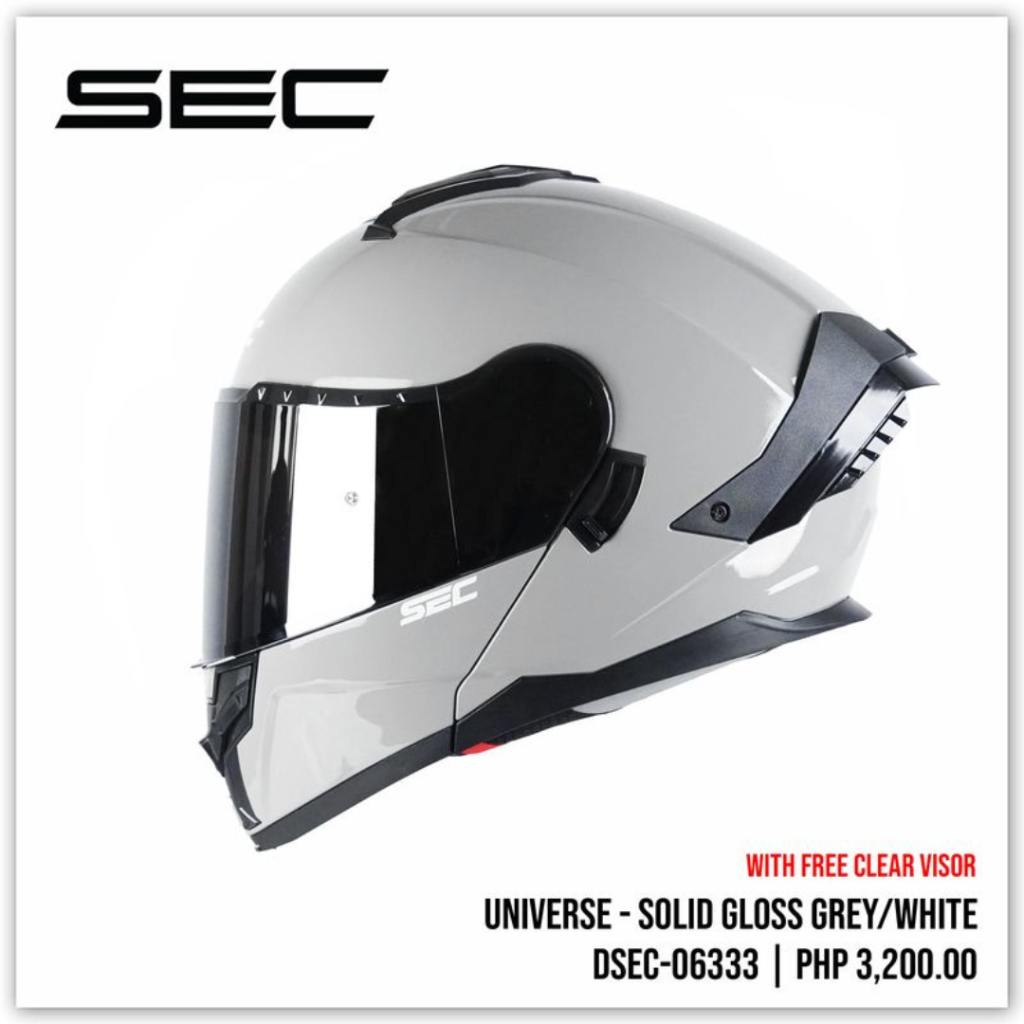 Sec Modular Helmet for Motorcycle Universe - Solid 2023 (M-XL) | Shopee ...