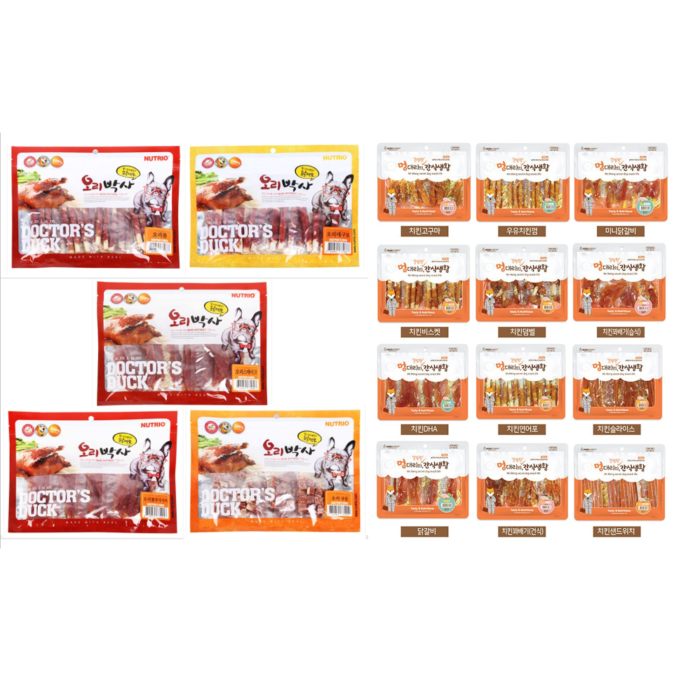 KPET DOG DENTAL TREATS CHEWS SNACK 300g DOCTO'S DUCK / MR.MENG / HELLO ...