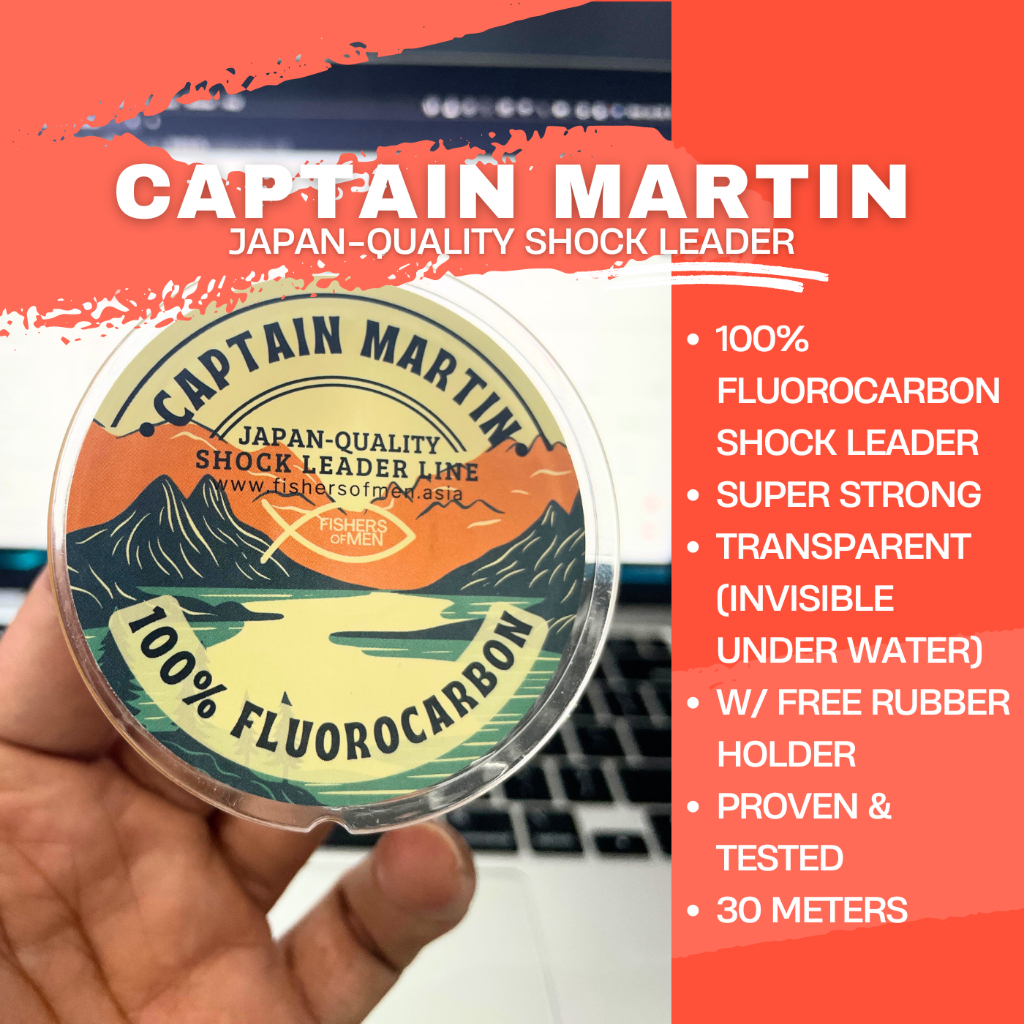 Captain Martin - 100% Authentic Fluorocarbon Shock Leader ⭐⭐⭐⭐⭐ | Shopee Philippines