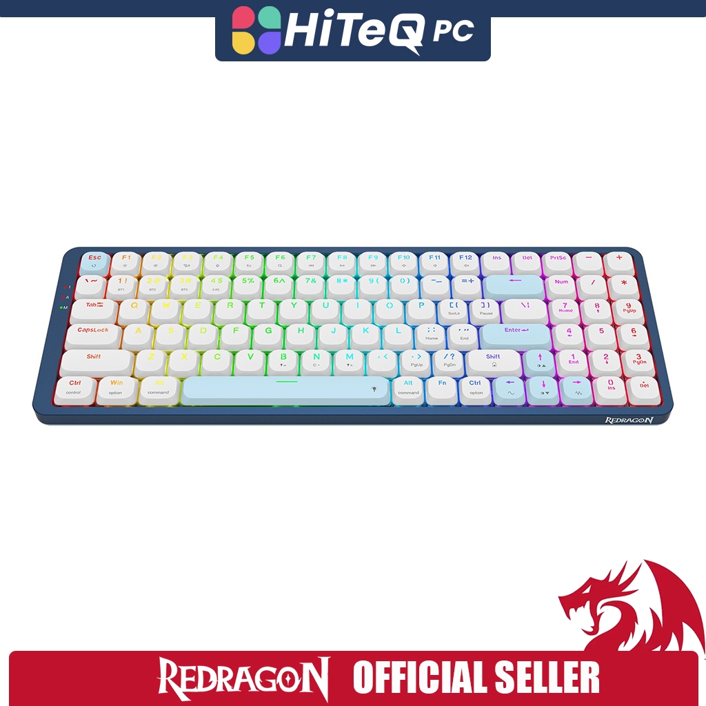 HiteqPC | Redragon K684WB RGB Eva Pro 94 keys Low Profile Wireless ...
