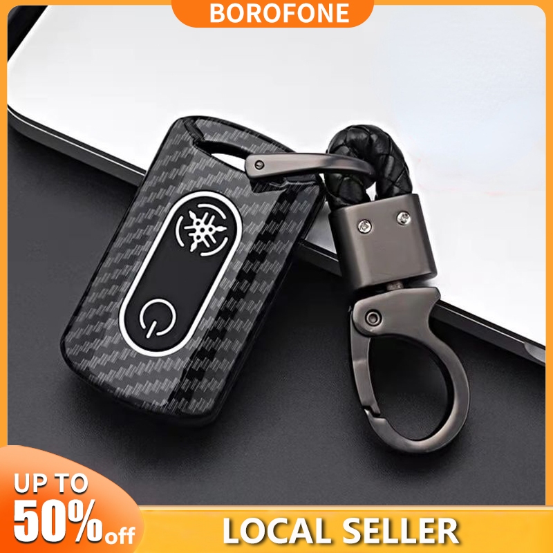 Yamaha Nmax 2020-2024 Aerox Sniper155 Keyless Remote Key Cover Carbon ...