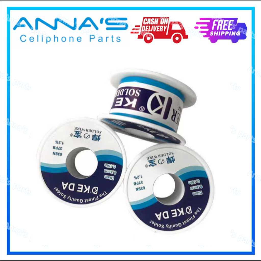 COD 0.3mm Rosin Core Solder Tin Lead Line Welding Iron Wire Reel ...