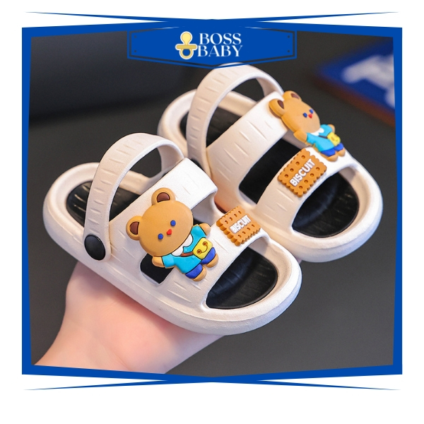 Boss.Baby Kid Fashion Children Rubber Slippers Non-Slip Cute Cartoon ...