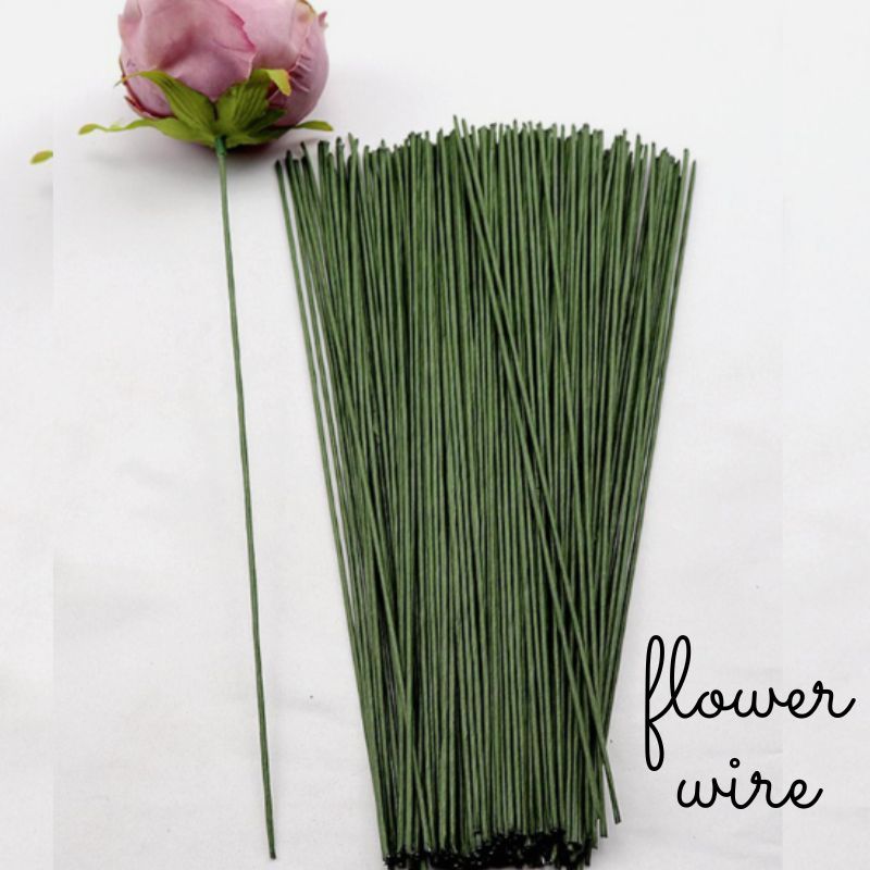 JG flower diameter green wire handmade rose pole Wire mesh flower ...