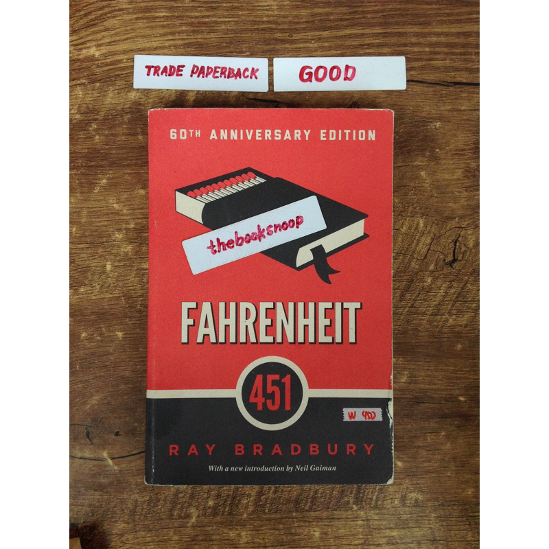 RAY BRADBURY classic scifi dystopia books fahrenheit 451 | Shopee ...