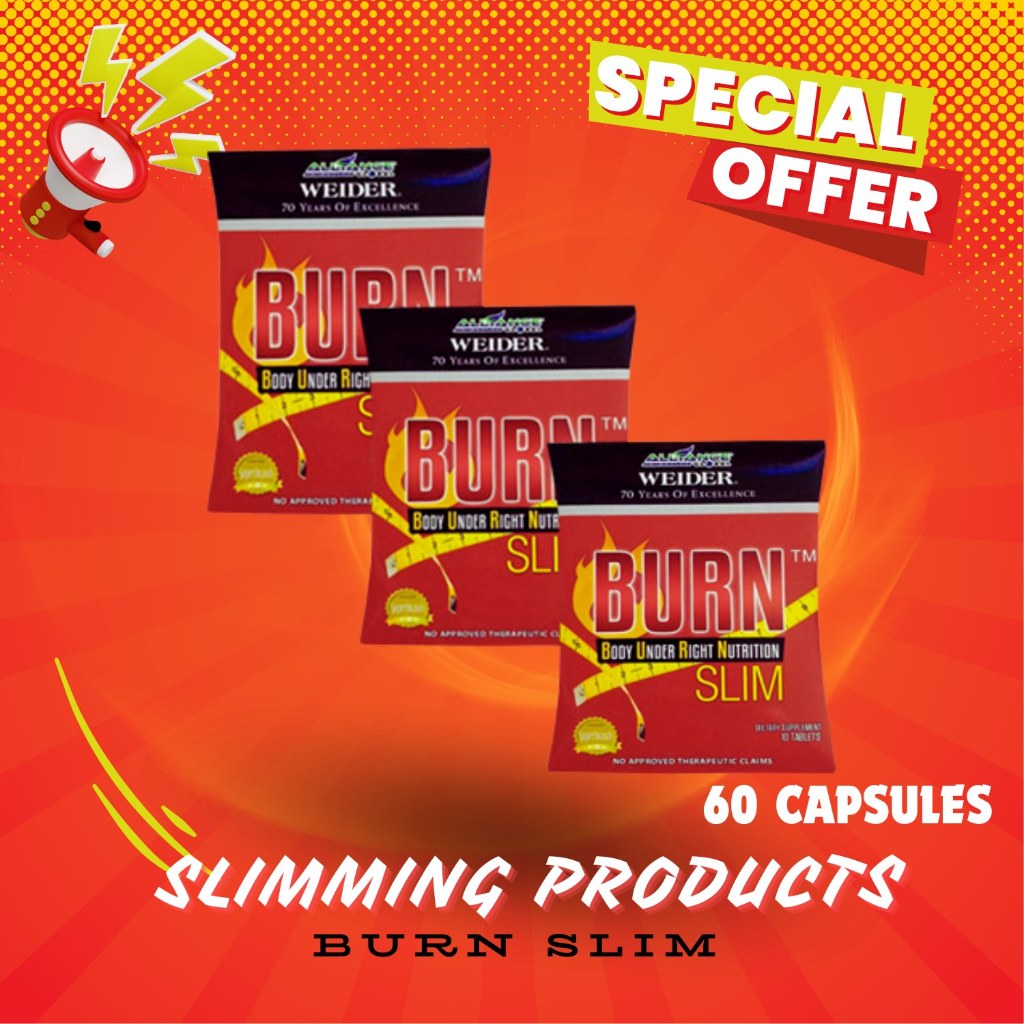 BURN SLIM 30 tablets ( 2027 expiration) | Shopee Philippines